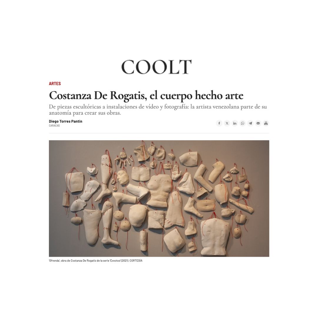 ‘Costanza De Rogatis, el cuerpo hecho arte’ | COOLT | ABRA
